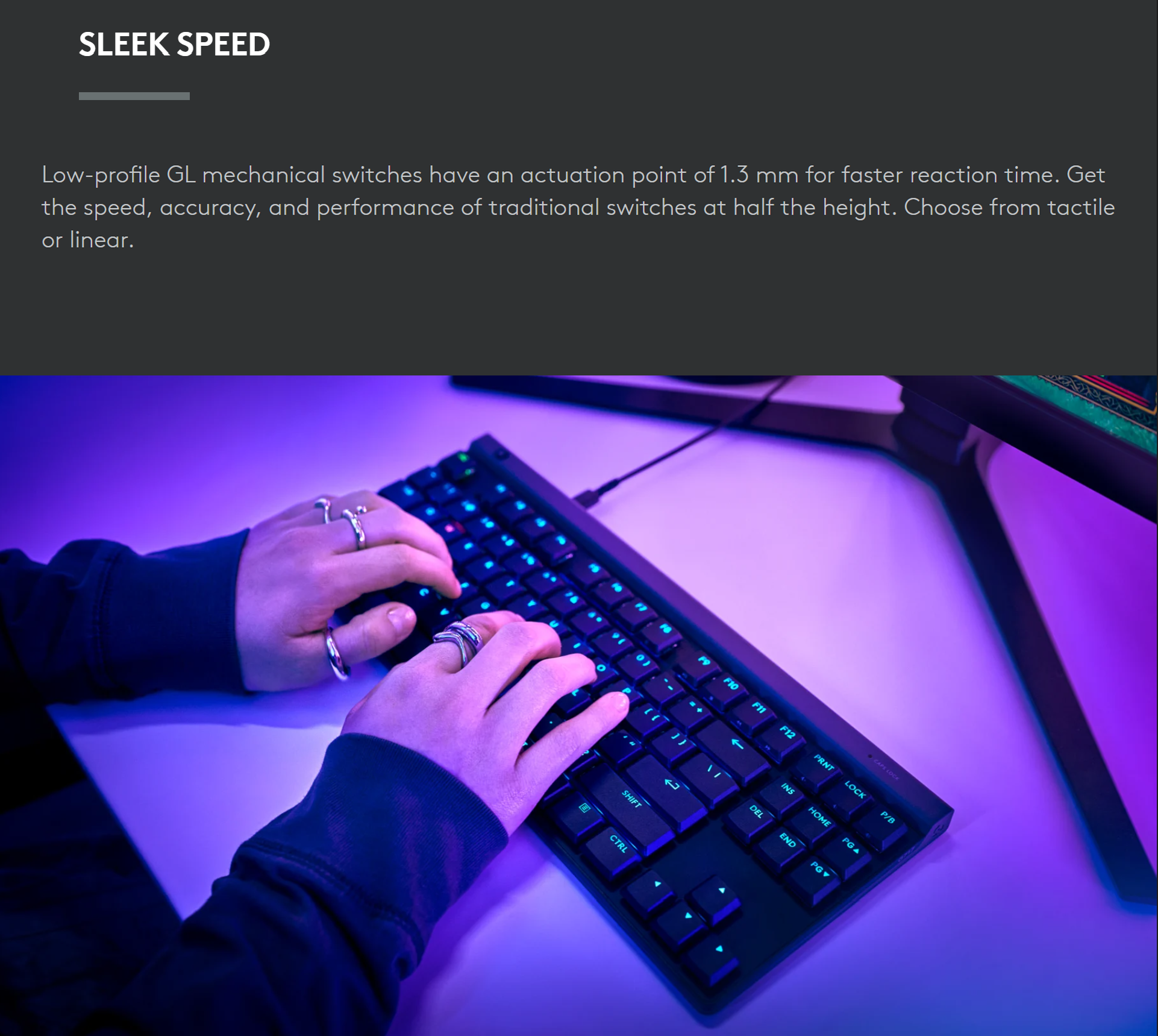LOGITECH G515 TKL Gaming Keyboard WIRED BK | Shopee Philippines