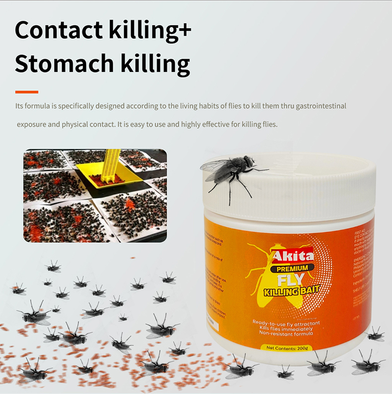 Akita Fly Killing Bait 50grams Effective Fly Killer,For Home Use ...