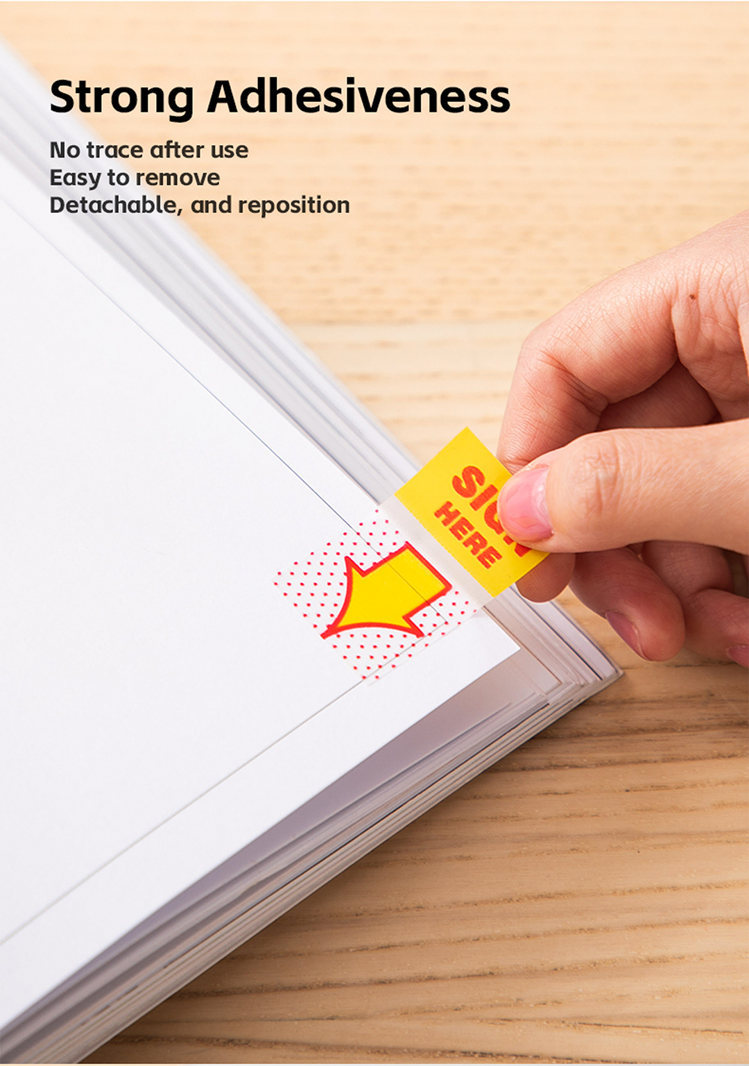 Deli Sign Here Index Tabs Detachable 44x25mm A10101 | Shopee Philippines