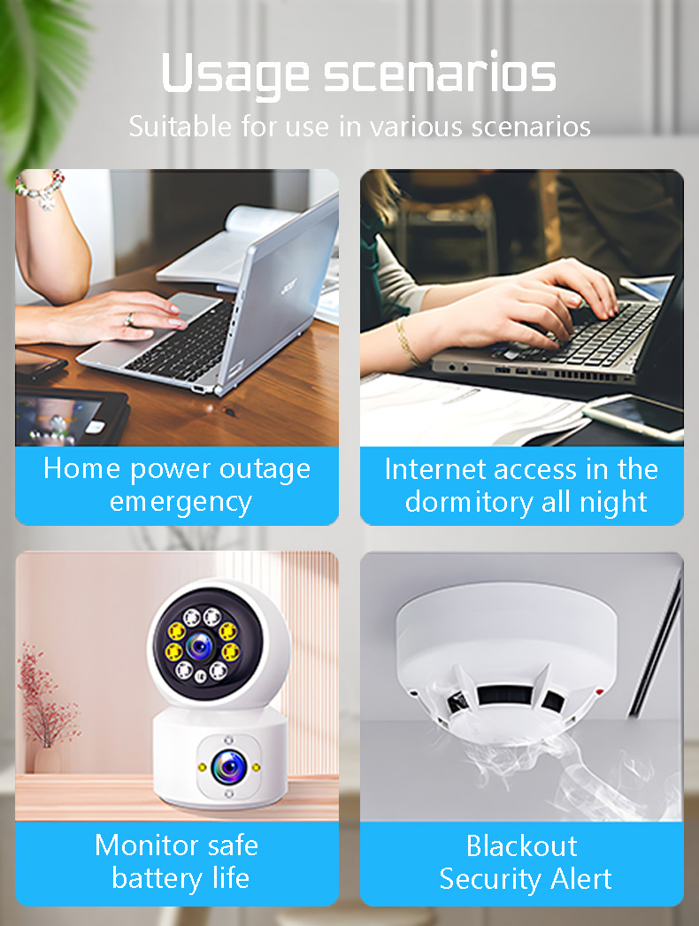 AVIDUS 10400mAh Mini UPS Backup Power Supply 2A 5V/9V/12V Voltage ...