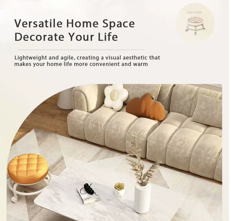 KIKOT Colorful Small Chair With Wheels For Baby/Kids Mini Chair With ...