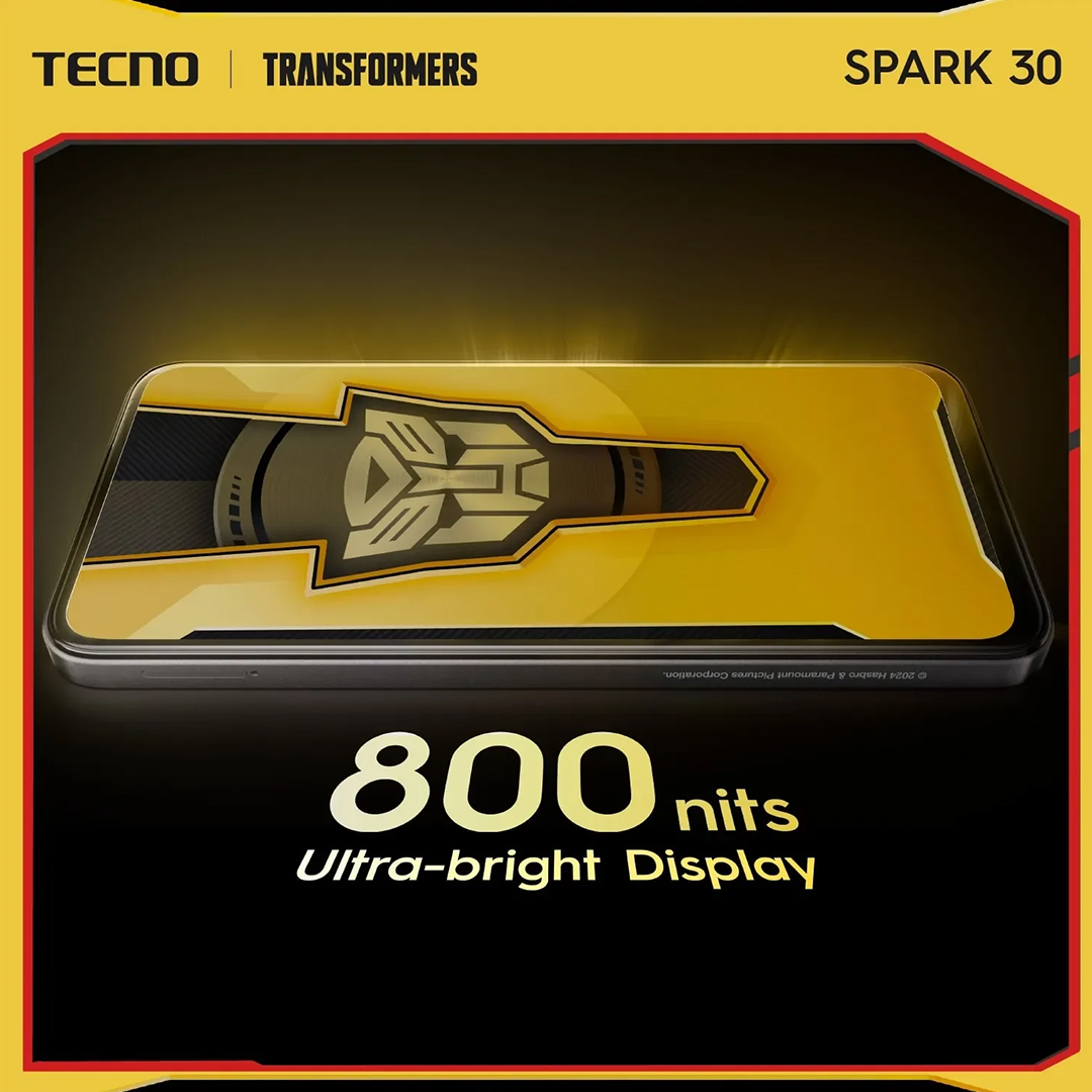 TECNO SPARK 30 Smartphone | 16GB (8+8) + 256GB | Helio G91 Processor | 64MP Sony IMX682 Main ...