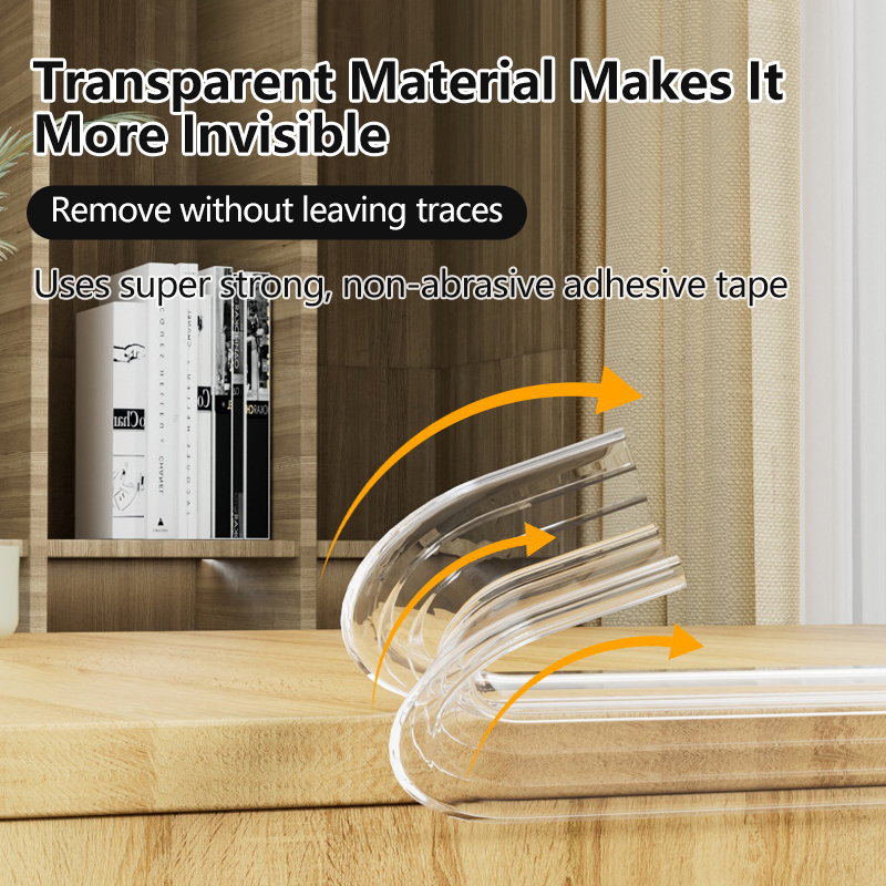 Einmilk 2M PVC Desk Table Edge Corner Protector Foam for Baby Safety ...