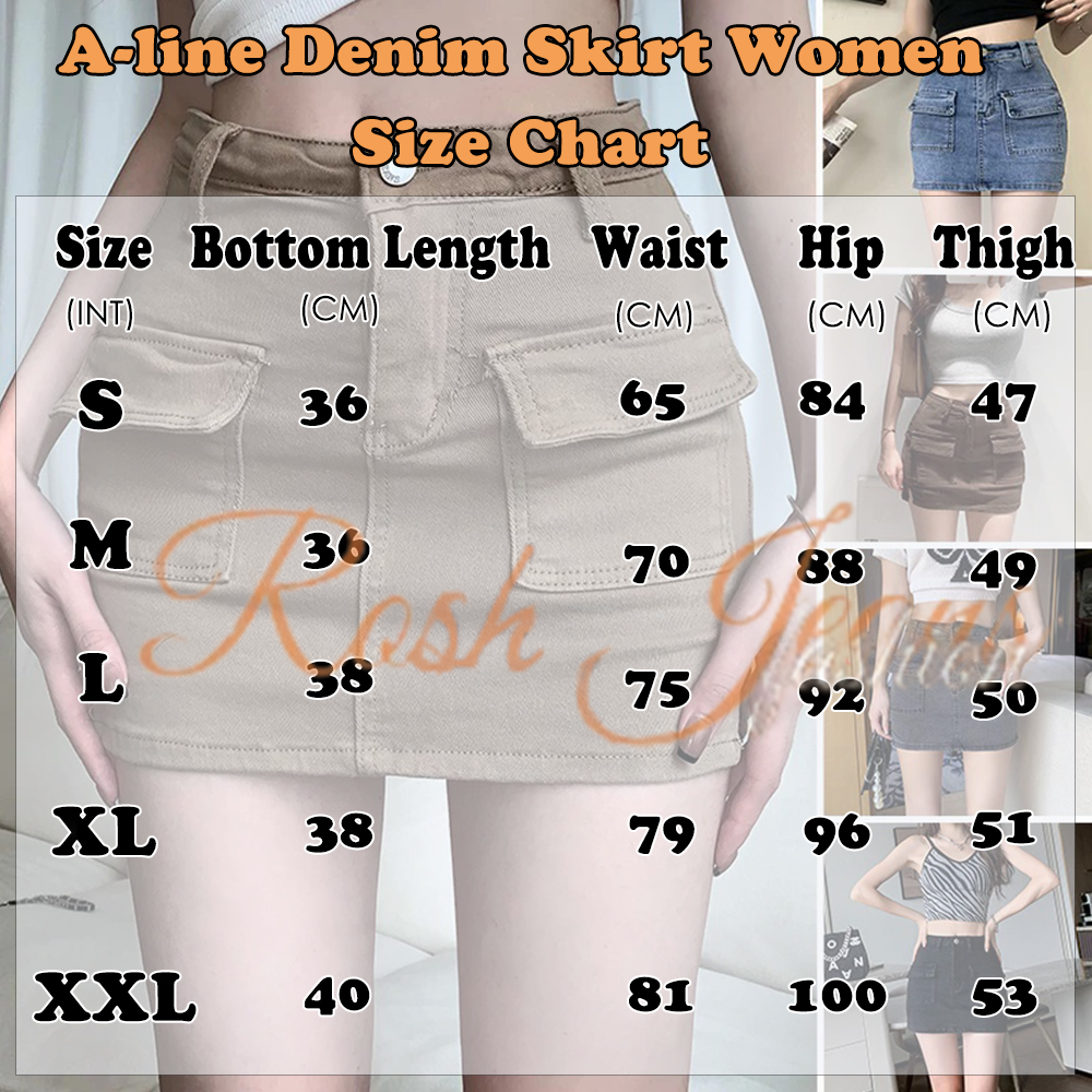 Rosh_Jeans Shorts for woman High Waist Denim skorts Stretch Women ...