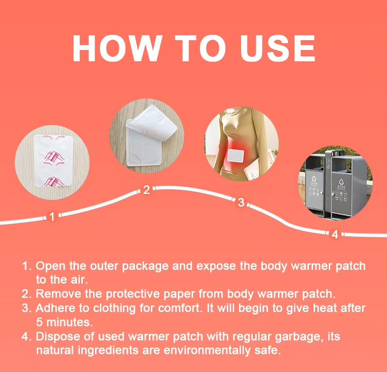 Body Warmer | Disposable Pocket Instant Warm Pad | Hot Pack | Heat Pack ...
