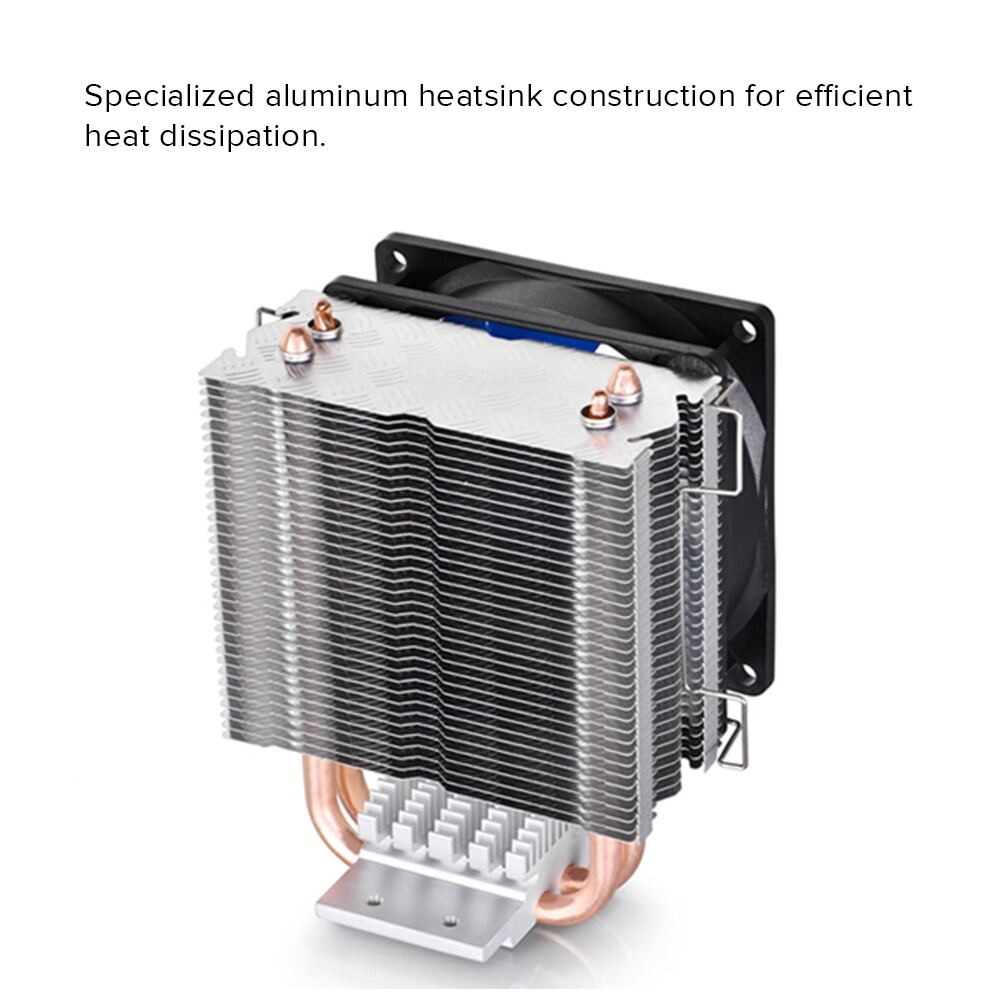 GSE Deep-cool MINI FS V2.0 Heatsink Fan CPU Cooler Intel and AMD Ryzen ...