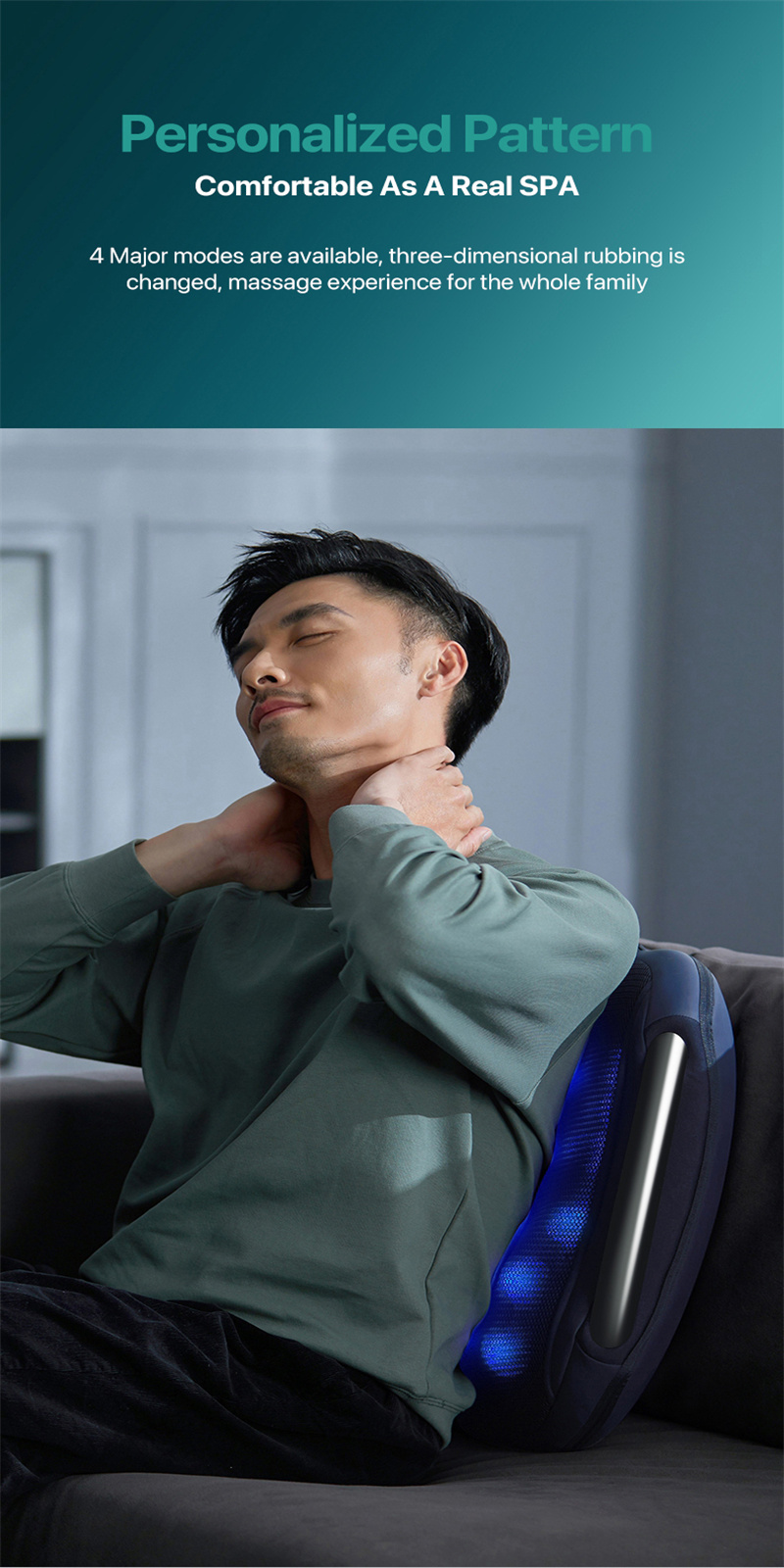 Philips Waist Massager Portable Multi-Functional Lumbar Back Massager ...