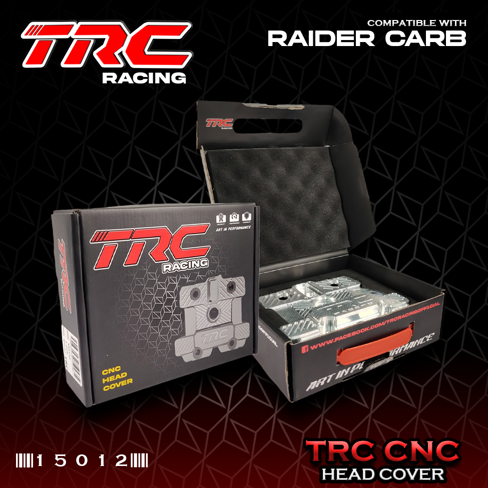 TRC RACING CNC HEAD COVER FOR RAIDER CARB 15012 | Shopee Philippines