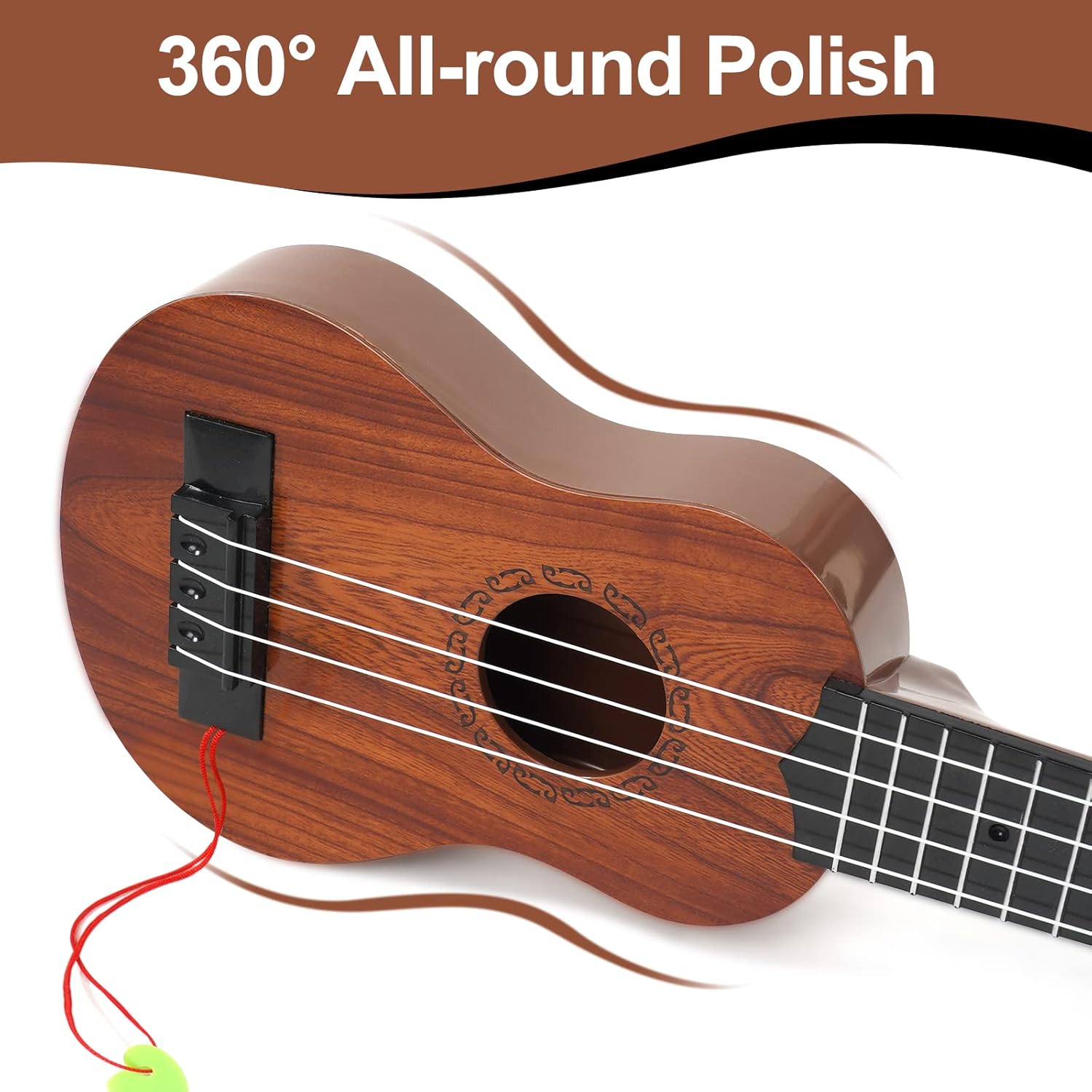 RIXTON 17inch Kids Ukulele Guitar 4 Strings Mini Guitar Children ...