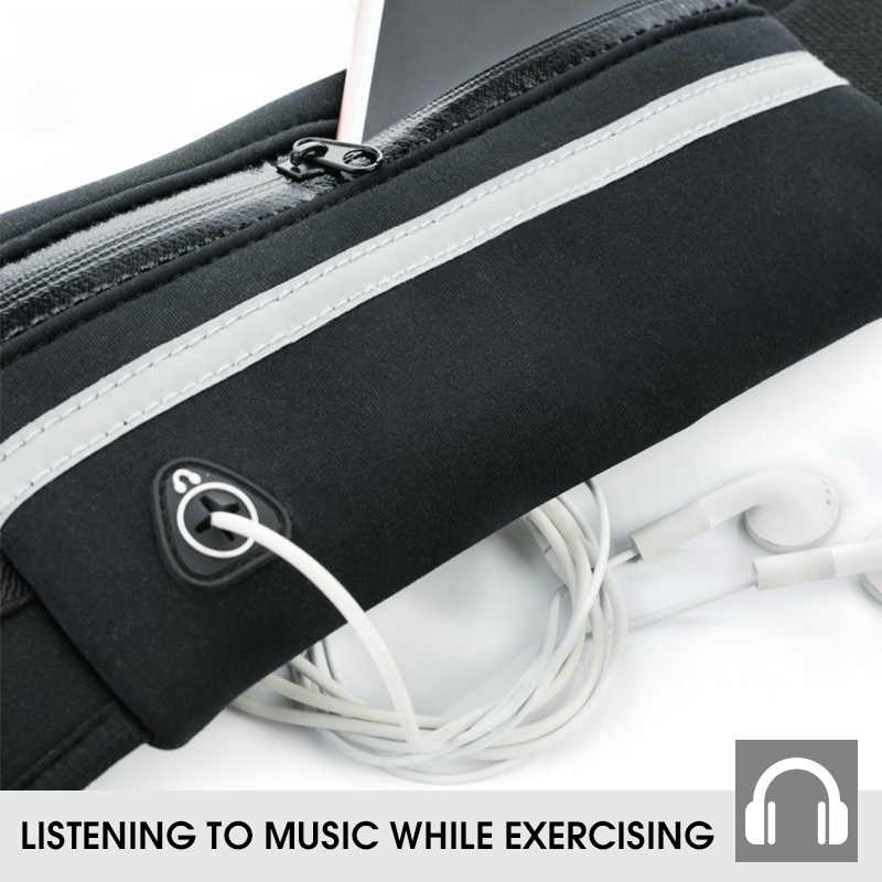 Running Pouch Waist Bag Runners Belt Package Phone Fanny Pack ...