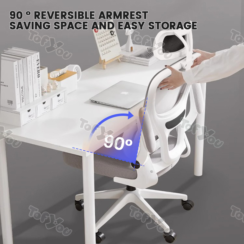 Office Chair Korean Style ErgonomicsChair Mesh Office Mesh Chair ...
