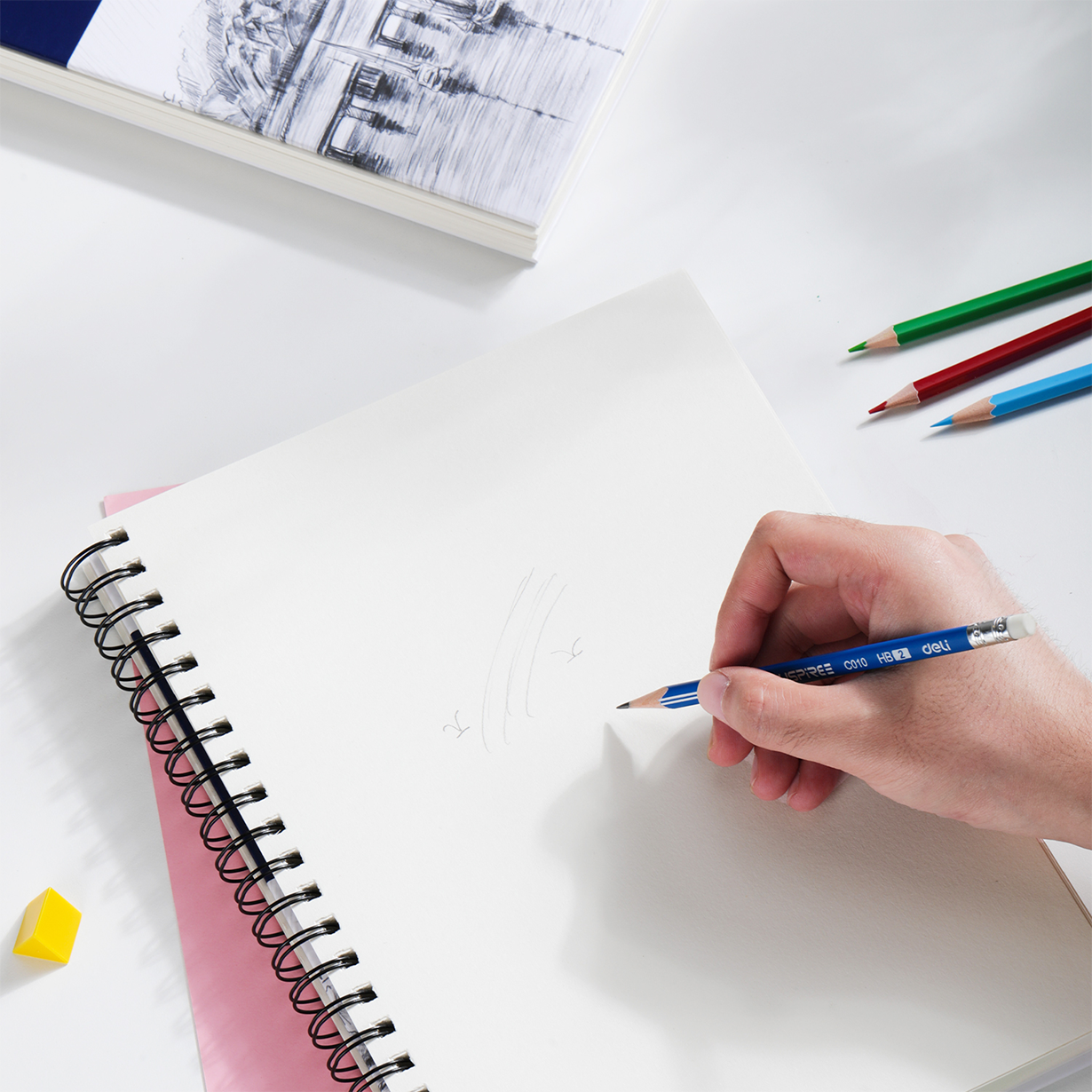 Deli Sketchbook C275/C276/C402/C403/N722/N723 A4/A5 | Shopee Philippines