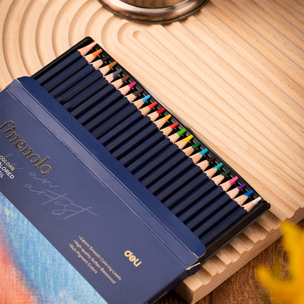 Deli C131-12 Finenolo Colored Pencil 12 Colors | Shopee Philippines