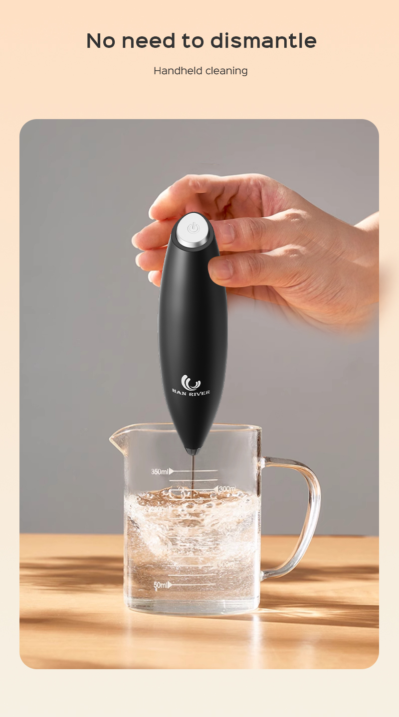 HAN RIVER Hand Mixer HRDDQ07 Mixer / Electric Mini Milk Frother ...