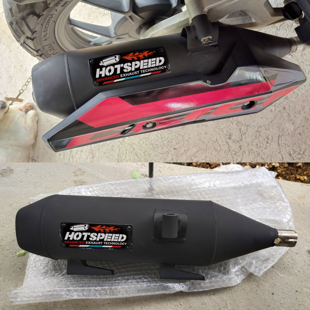 HOTSPEED Muffler Pipe For Click 125i 150i Original Power Pipes V3 With ...