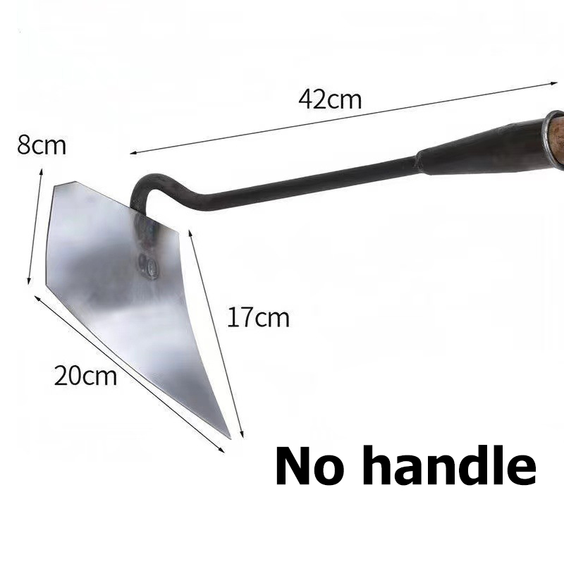 Agricultural trenching triangular pointed hoe for ridging vegetable ...