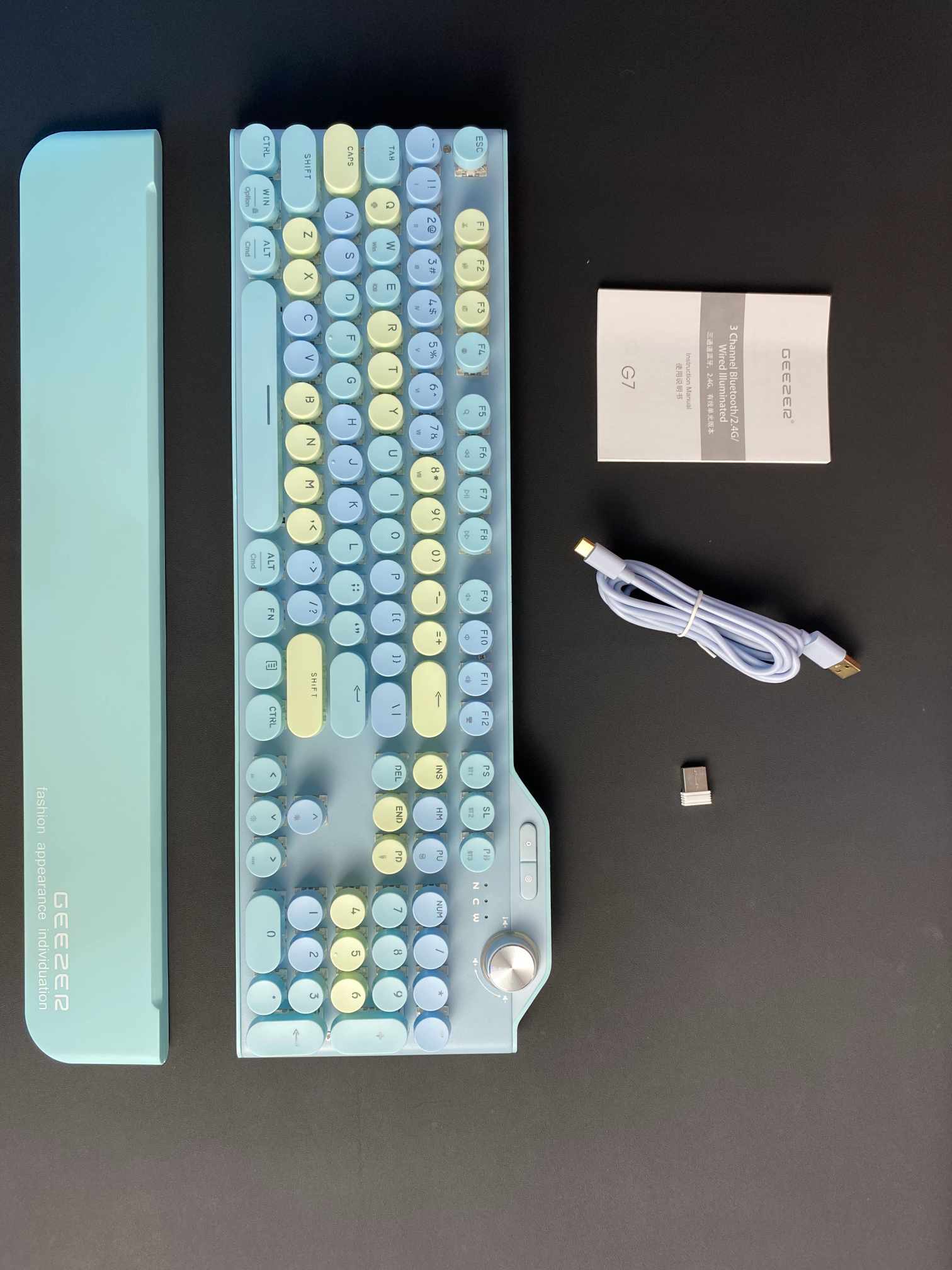 MOFII GEEZER G7 Bluetooth/2.4G Wireless/Wired THREE-MODE Rechargeable ...