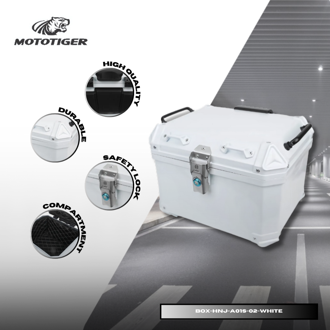 HNJ Box A01-S 45L Top box Motor With Base Plate Givi Box For Motorcycle ...