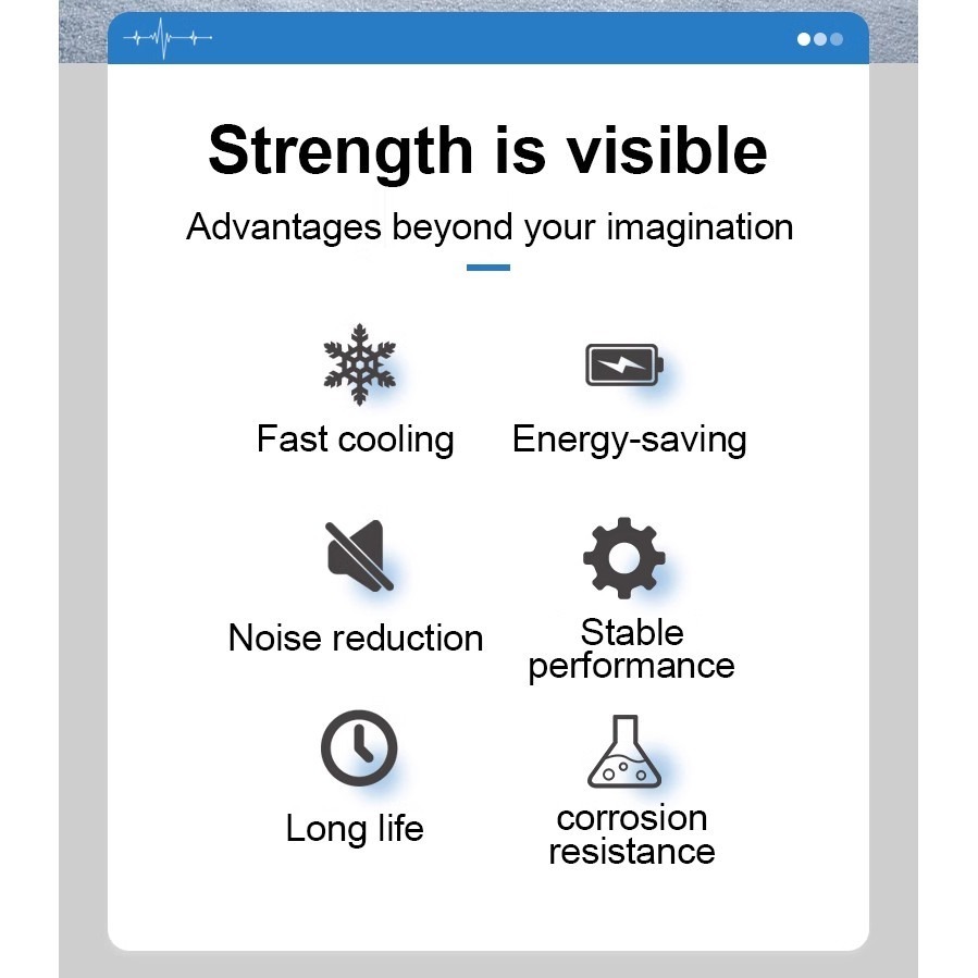 Refrigerator Compressor 130-208W Horsepower QD52H/QD91H R134a 220v ...