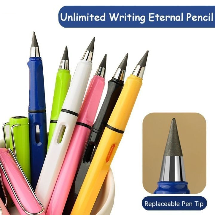 1 PC magic pencil Eternal HB sketch drawing pencil infinite writing ...