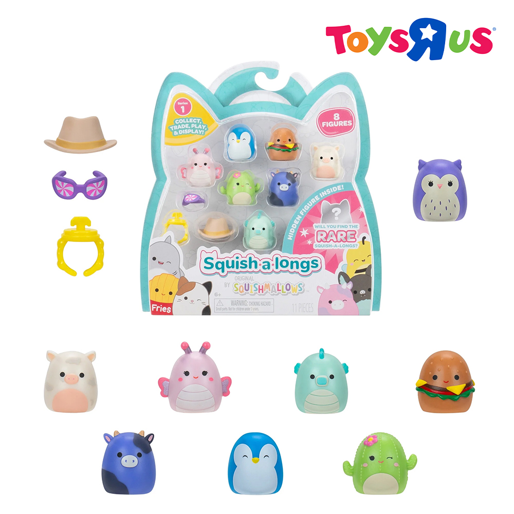 Squishmallows Squish A Longs 8 Pack With Burger | Shopee Philippines
