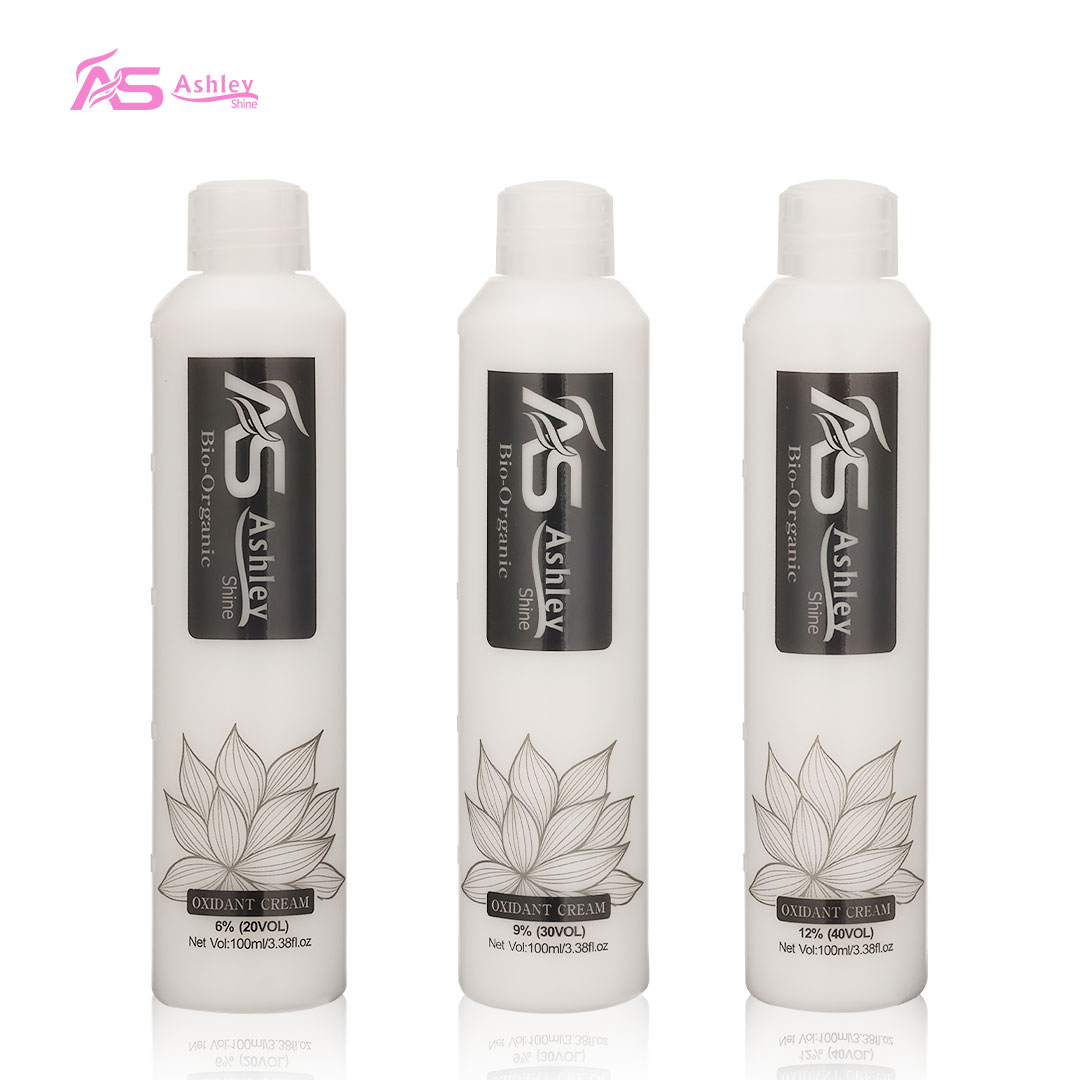Ashley Shine Hair Color Natural Milk Tea Ash Blonde 8.17 Bio-Organic Color Dye Cream AS-R801 ...