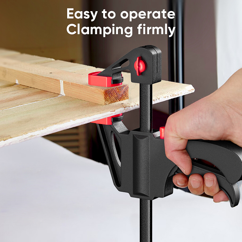 Mitsushi Quick Ratchet Bar Clamp 4-24" Quick Clamps F Clamp Wood ...