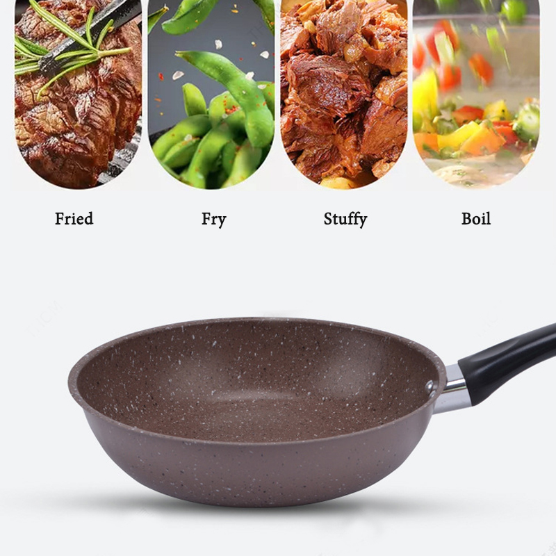 HomeAce BUY 1 TAKE 6 Non-stick Kitchenware set Pan 28cm Kitchen Iron ...