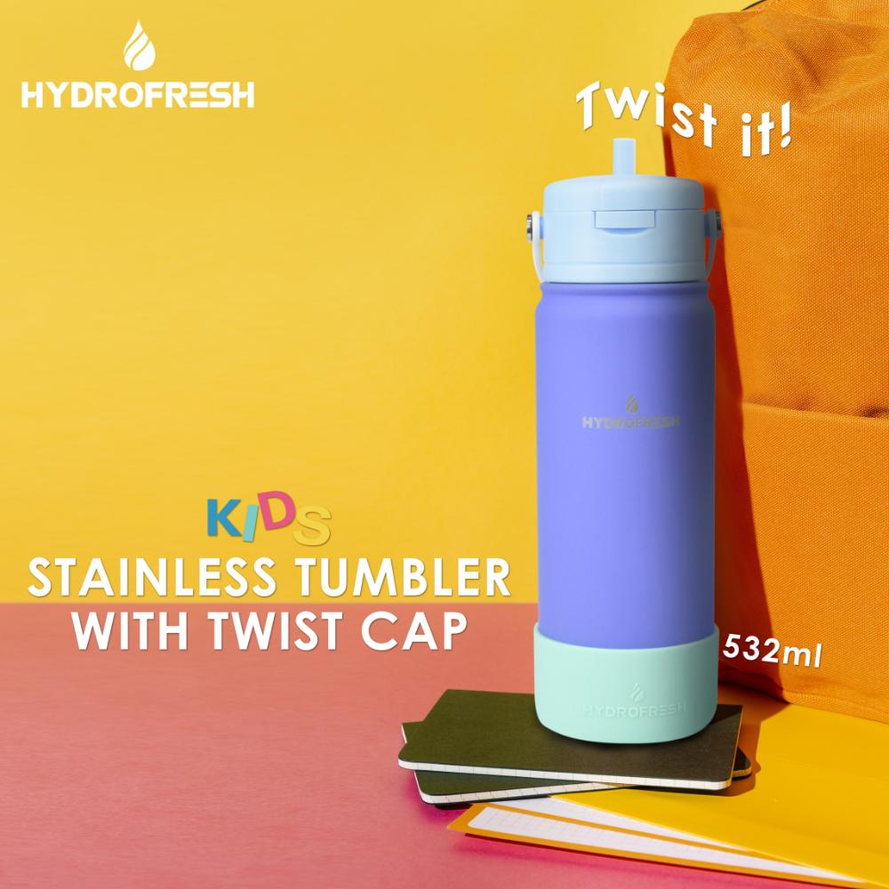 Surplus Kids Hydrofresh Stainless Steel Tumbler Twist Cap 532mL With ...