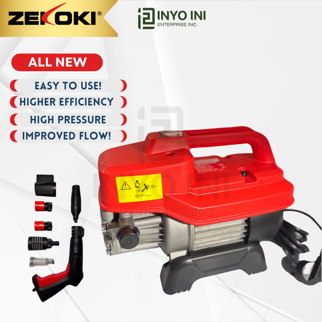 ALL NEW Zekoki Pressure Washer 4180PW – 1400W, 220V/60Hz, 7.5L/Min, 7/10MPa, Auto Stop | Shopee ...