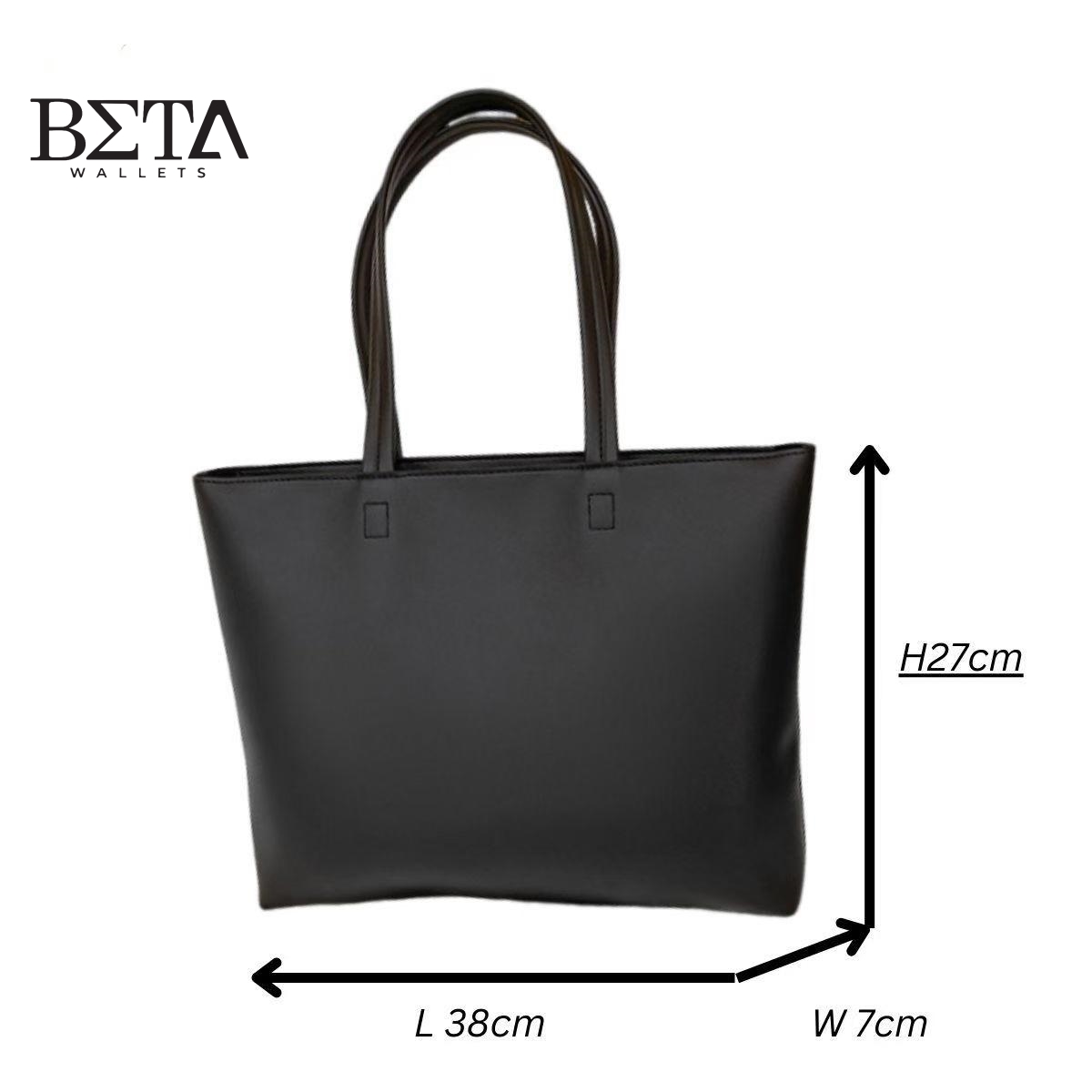 BETA Tote Bag For Woman Large Capacity Simple Fashion University ...