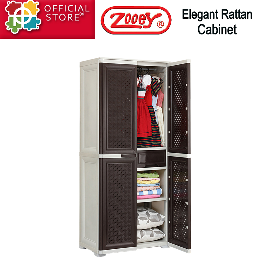 Zooey Elegant Rattan Cabinet Stock no. 2020 - ELE | Shopee Philippines