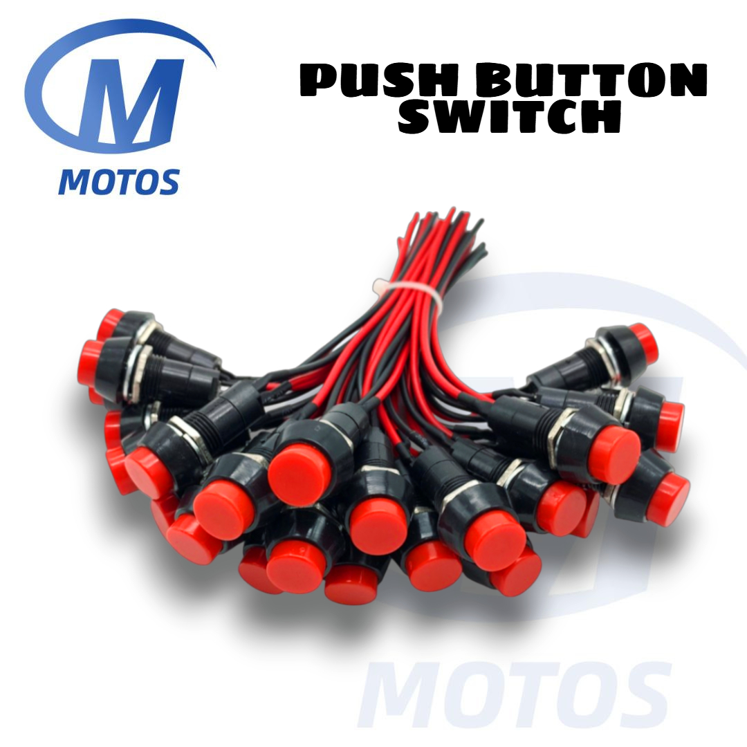 MOTOSPH MOTORCYCLE PUSH BUTTON SWITCH WITH WIRE | Shopee Philippines
