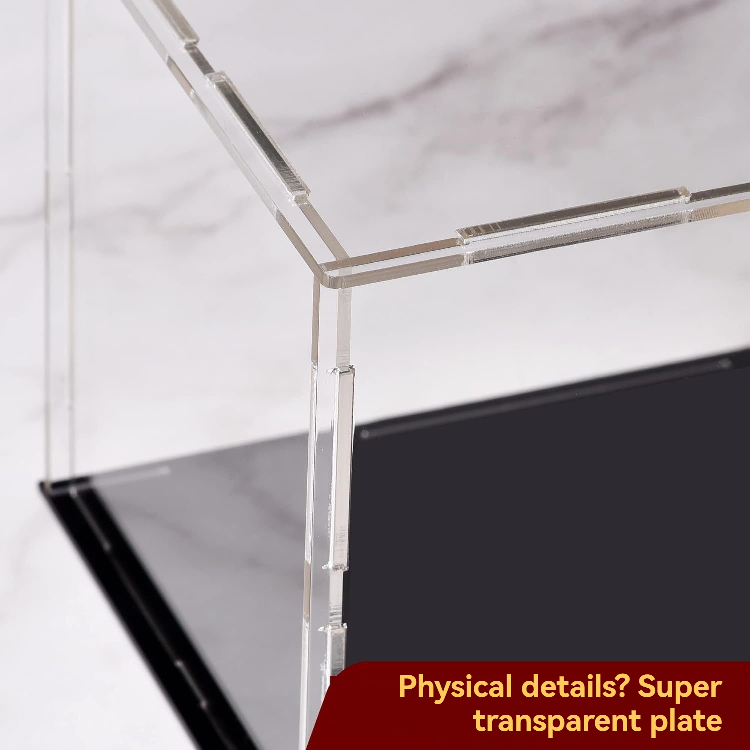 Acrylic Clear Display Box Perspex Case Storage Holder Dustproof for ...