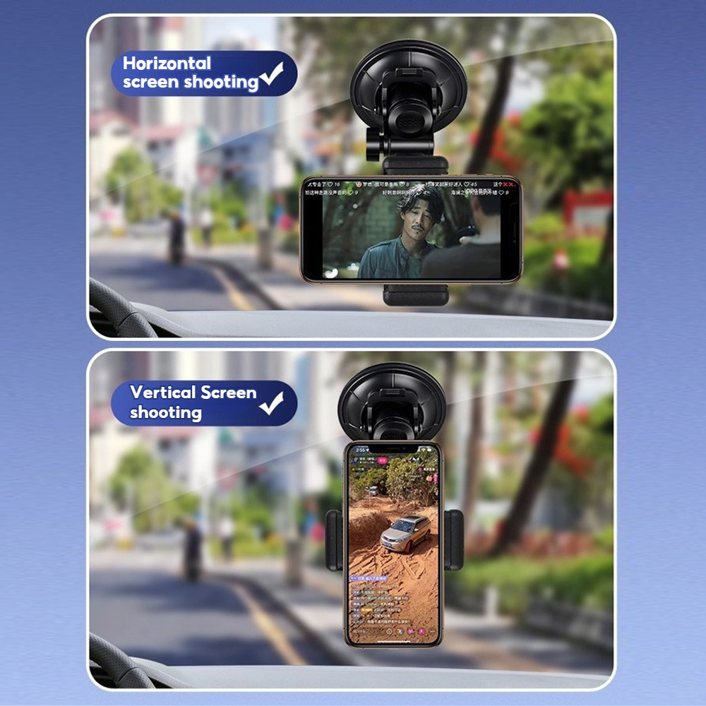 Car Mobile Phone Shooting Bracket Suction Cup Type Navigation Video ...