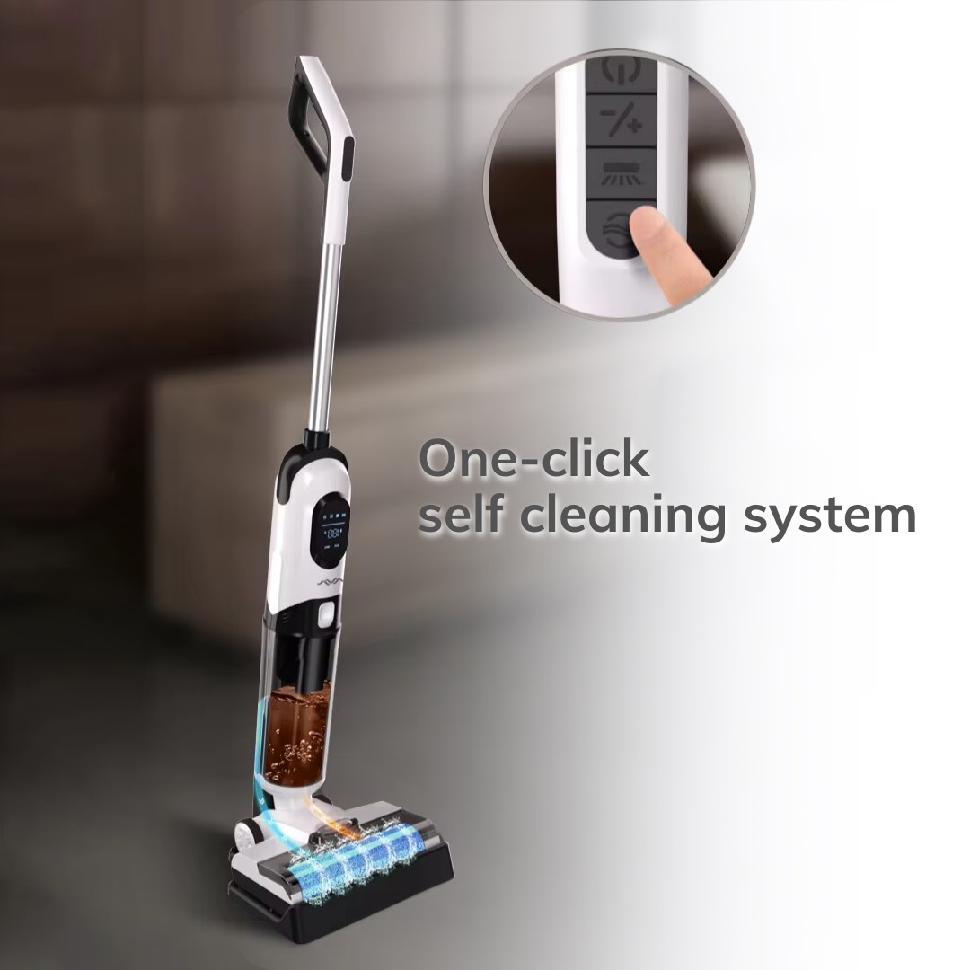 AVA Wet and Dry Cordless Vacuum Cleaner, Upright Floor Cleaner 3-in-1 ...