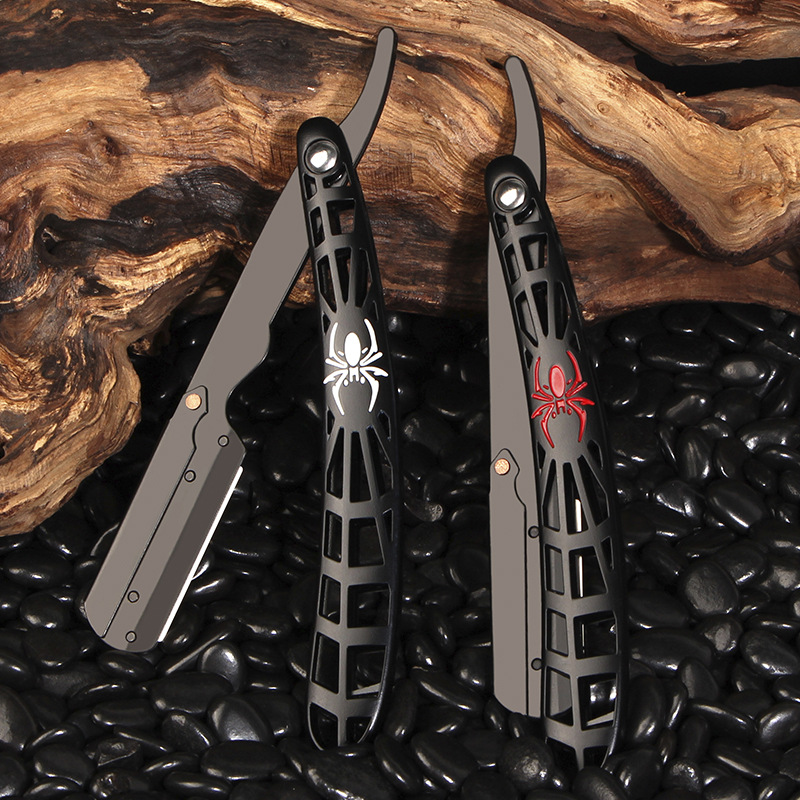 New Labaha Barber Razor Salon Folding Manual Shaver Men's Razor With 10 ...