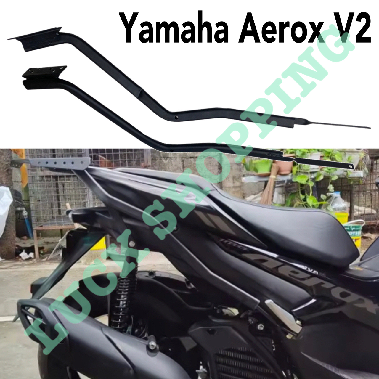 Aerox V2 Motorcycle HRV Rear Top Box Bracket Heavy Duty For Yamaha ...
