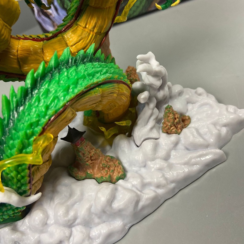 22cm DRAGON BALL Shenron Son Goku Cosplay Saiyan Action Figure Q ...