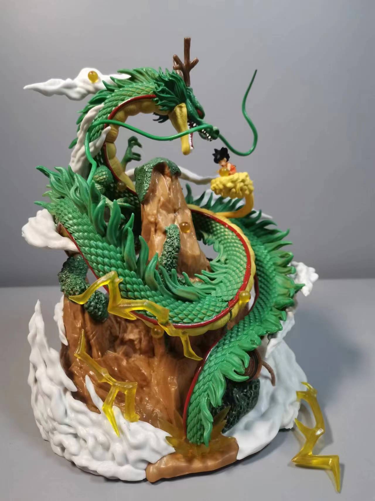 22cm DRAGON BALL Shenron Son Goku Cosplay Saiyan Action Figure Q ...