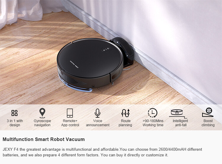 Smart Robot Vacuum F5 Cleaner Sweep Mop Vacuum Cleaner Intelligent 3in1 ...