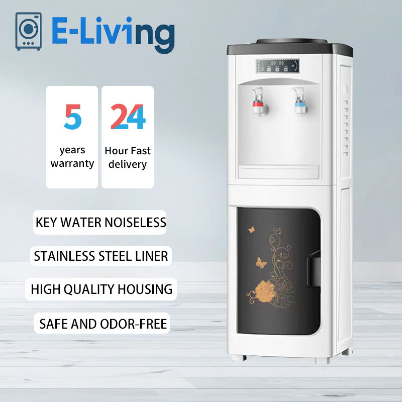 E-Living Water Dispenser Hot and Cold With Locker Large Compartment ...