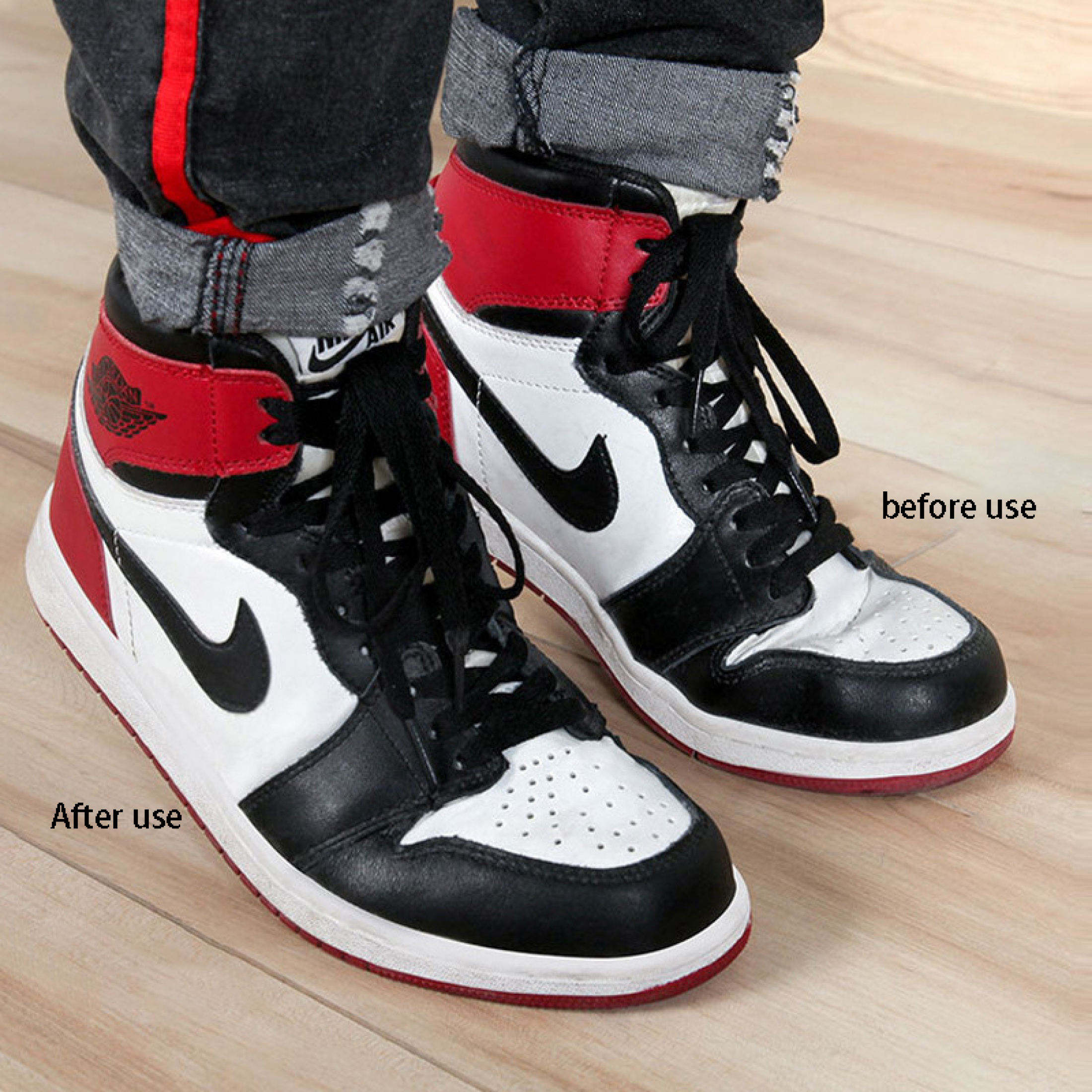 1 Pair Shoe Shield for Sneakers Shoe Guard Crease Protector Anti Crease ...