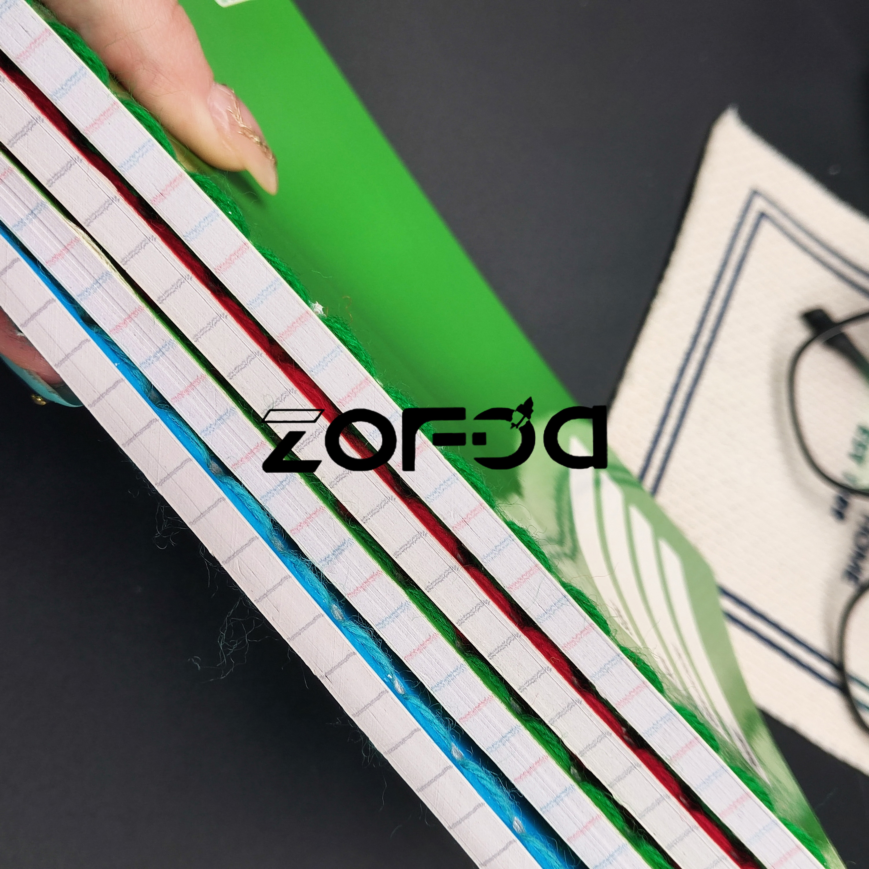 80 Sheets NOTEBOOK Assorted brand Yarn Notebook Colored Cover ...