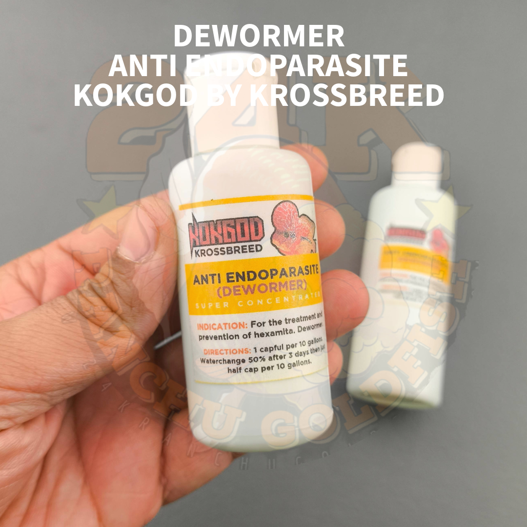 KOKGOD DEWORMER ANTI ENDOPARASITE HEXAMITA ORNAMENTAL FISH MEDICATION ...