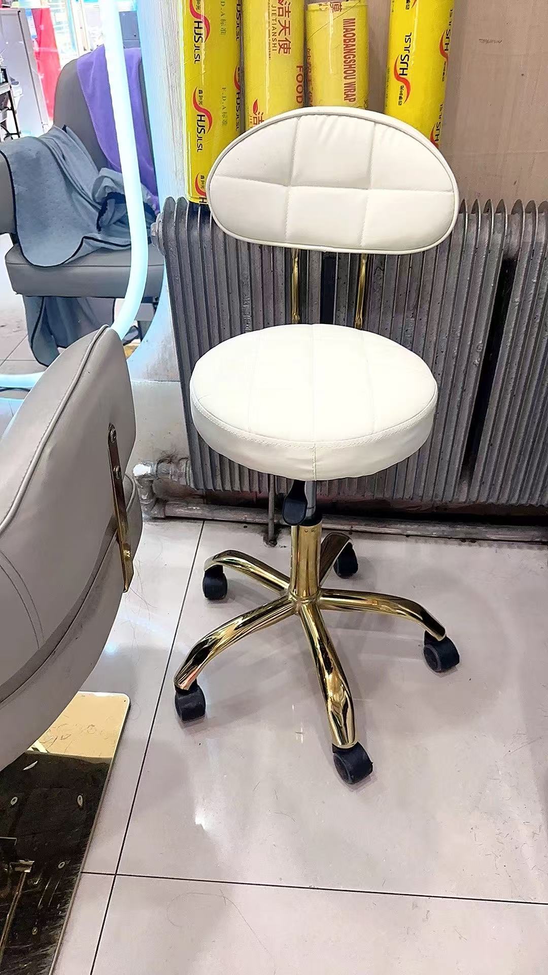 Beauty stool Beauty salon lift pulley hair chair Hair manicure home ...