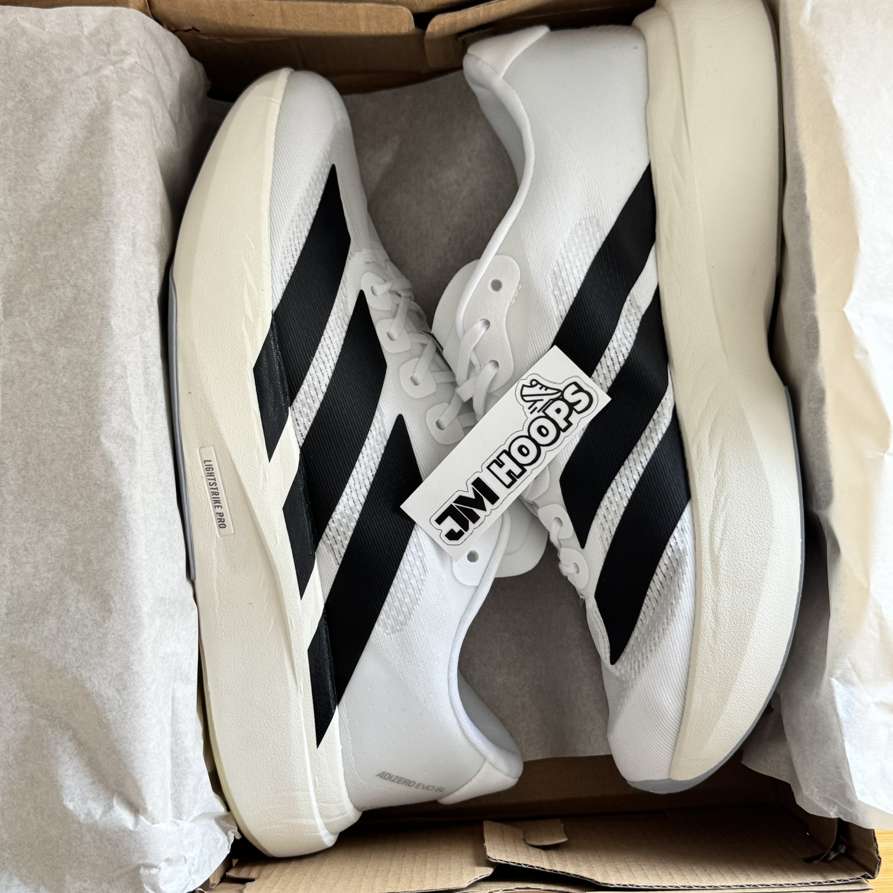 AD!ZER0 EVO SL RUNN!ING SHOES With Free Socks by JM HOOPS | Shopee ...