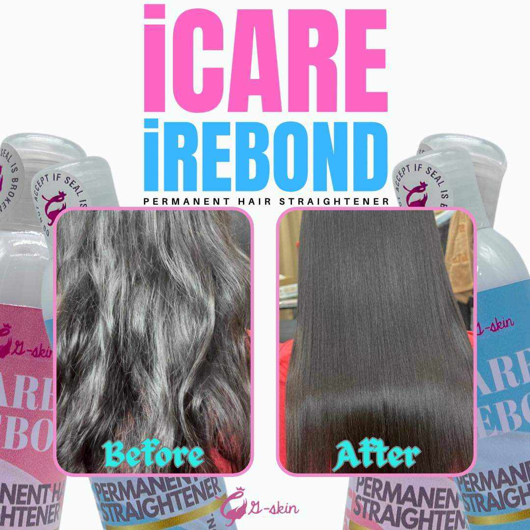 Icare Irebond Permanent Hair Straightener -Hair Treatment G-skin ...