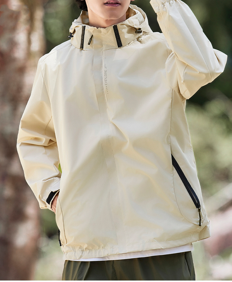 Waterproof Jacket for men Hiking Hooded Jacket M-5XL Windbreaker Jacket ...