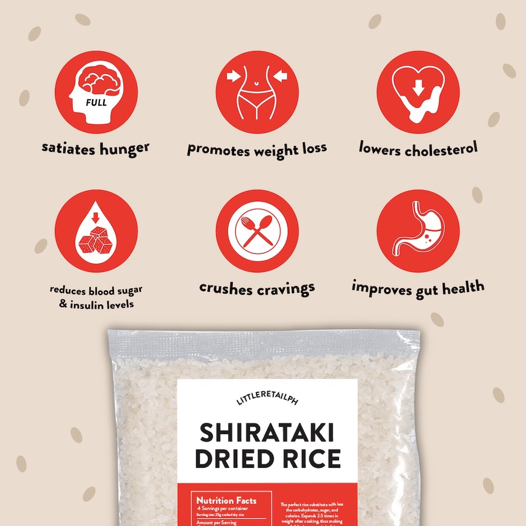 Rice 500g / 1kg Konjac Keto / Low Carb Approved / Skinny Rice | Shopee ...